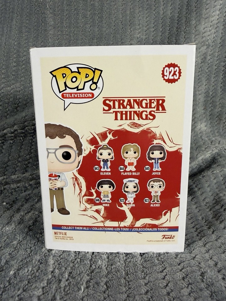 Funko Pop! Television Stranger Things Alexei with Slushee #923 New In ...