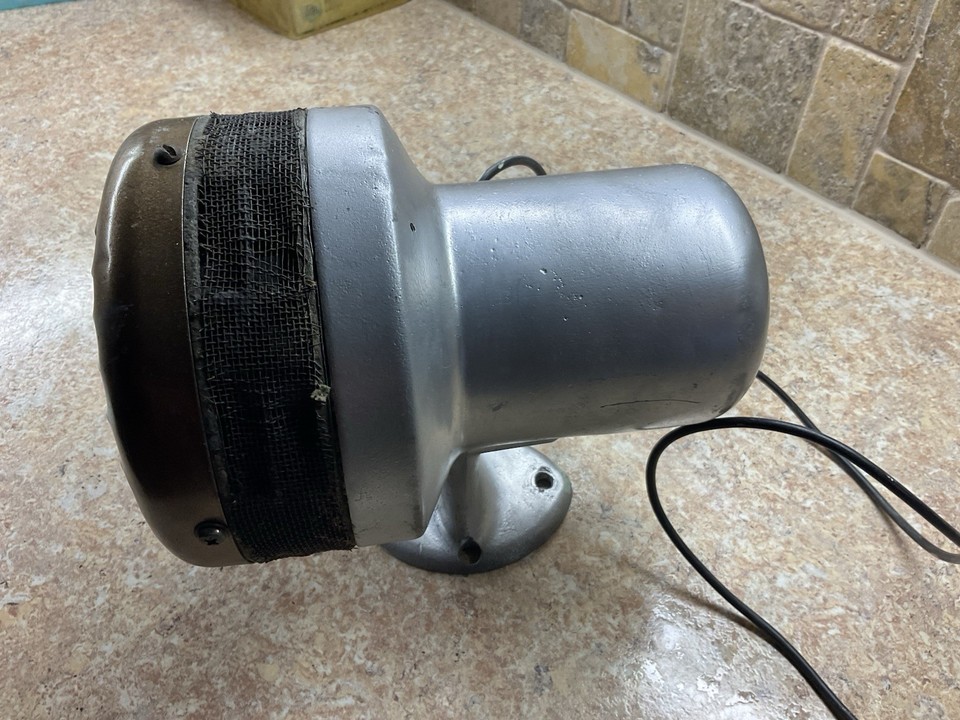 Federal Siren Model Type E 6 Volt Works Great 1940’s | eBay