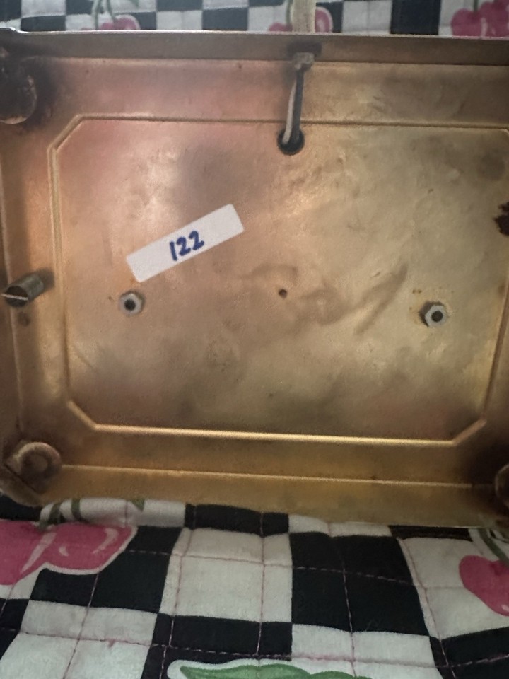 VTG Mastercrafters Mo. 308 Electric Mantle Clock Atmos Style AS IS FOR ...