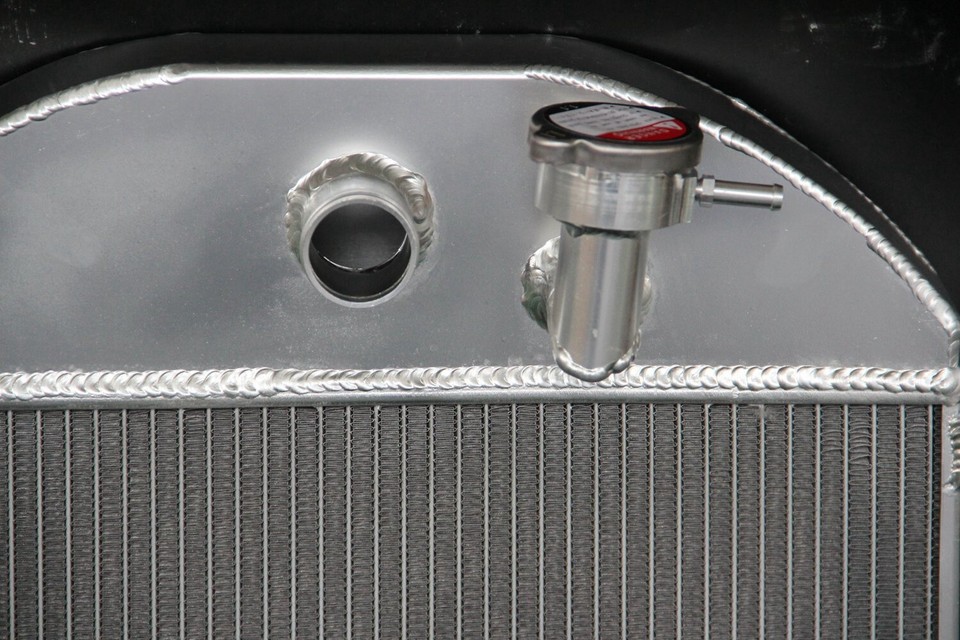 3 Rows Aluminum Radiator For 1934 1935 1936 Chevy Pickup Truck V8 ...