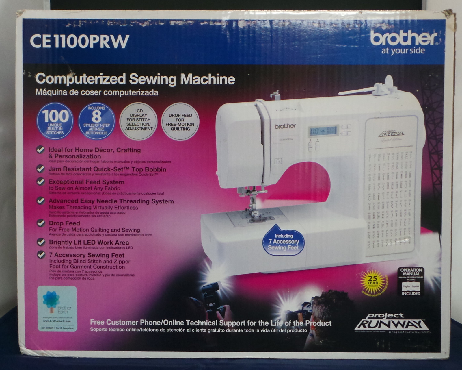 Brother CE1100PRW Computerized Sewing Machine for sale online | eBay