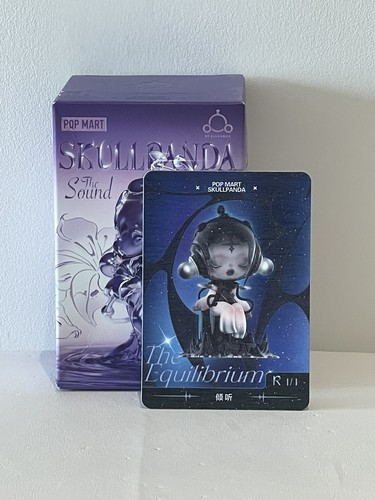 POPMART Skull Panda The Sound series SECRET - The Equilibrium | eBay