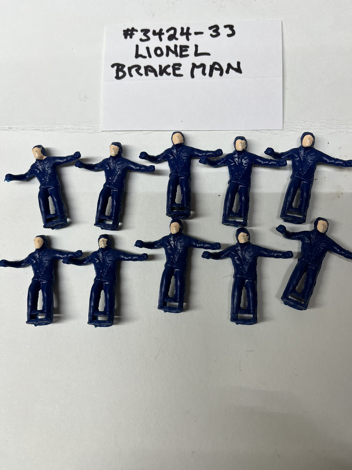 LIONEL #3424-33B- blue brake man pack of 10 | eBay