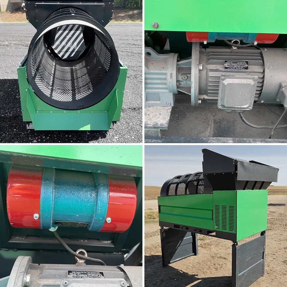 Drum Screen Compact Trommel Screen Rock Dirt Soil Screening USA ...