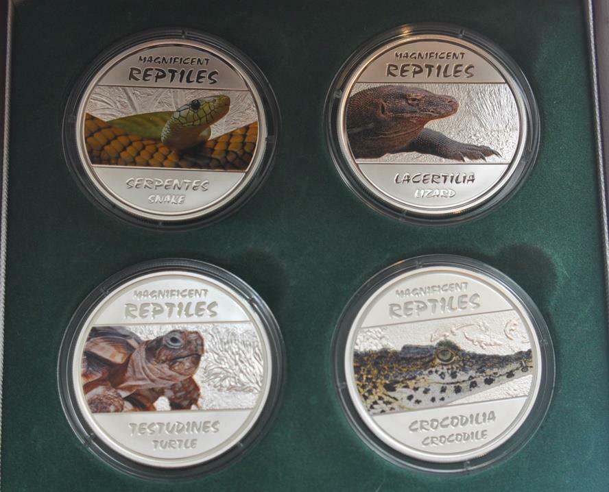 Lizard, Turtle, Snake, Crocodile - Magnificent Reptiles 2013 Congo Ag 4 ...