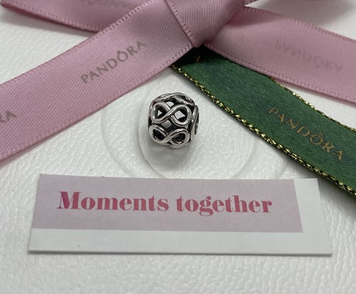 PANDORA Openwork Infinity Charm 791872 Authentic Ale 925 | eBay Australia