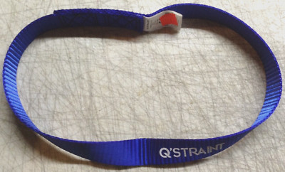 QSTRAINT Q5-7580 MANUAL 14" WEBBING BELT LOOP TIEDOWN STRAP BUS ...