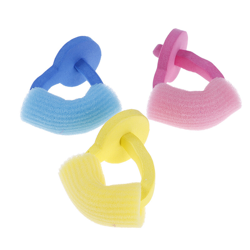 3X Soft foam sponge DIY styling hair rollers rods flexible hairstyling ...