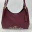 Coach Erin Shoulder Bag In pebble Leather In Gold/Maple CAQ86 for sale ...