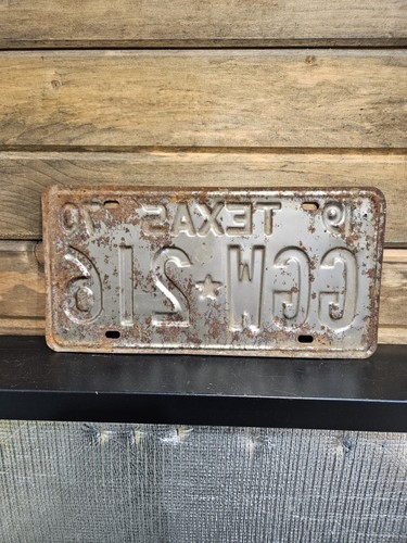 1970 Texas License Plate GGW-216 | eBay