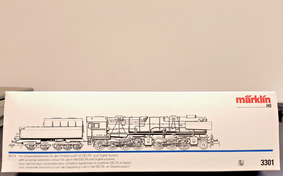 MARKLIN HO 3301 MALLET BR 53 STEAM LOCO(1943 GSR) NEW IN BOX | eBay