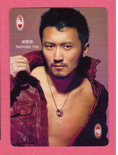 Nicholas Tse Actor Male Model Film Star Collector Playing Card | eBay