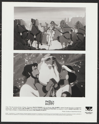 The Prince Of Egypt ’98 CARTOON ANIMATION MOSES RAMESES TZIPPORAH ...