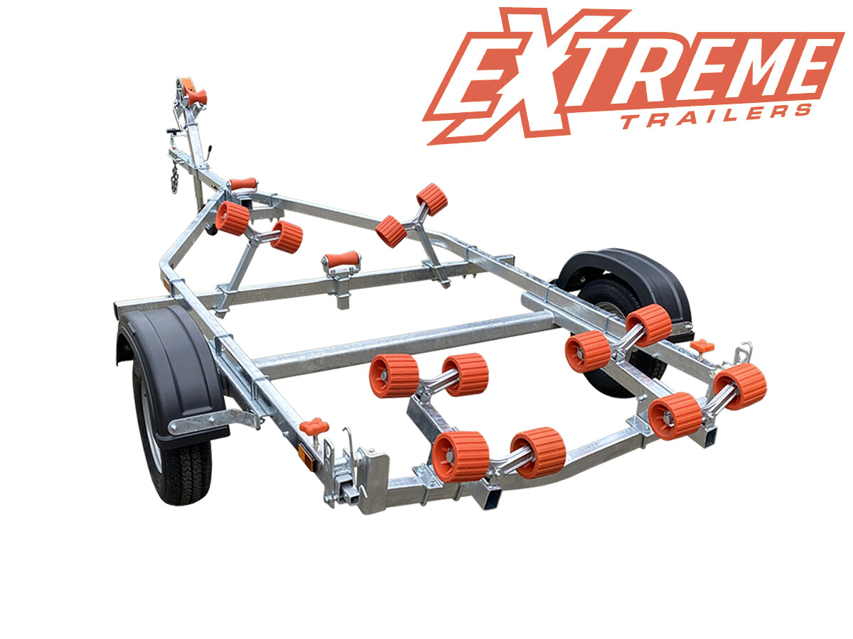 Extreme 750kg Compact Swing RIB Boat Trailer | eBay UK