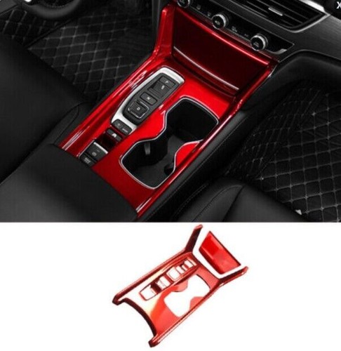 For Honda Accord Hybrid 18-2022 Glossy Red Center Console Gearbox ...