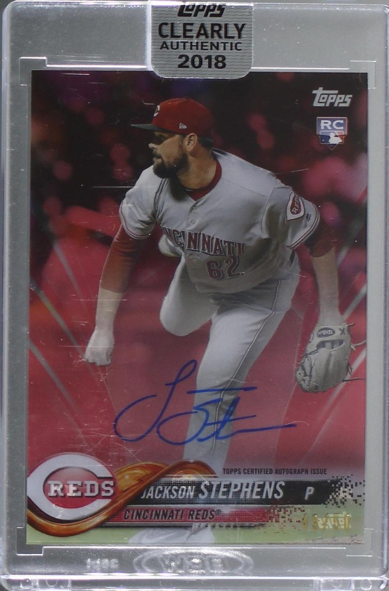 2018 Topps Clearly Authentic Autographs - Red #CAA-JS Jackson Stephens ...