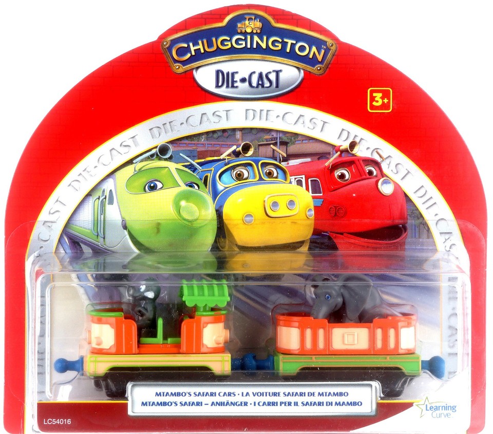 Brand New Chuggington Die-Cast Mtambo's Safari Cars Animals Trains ...