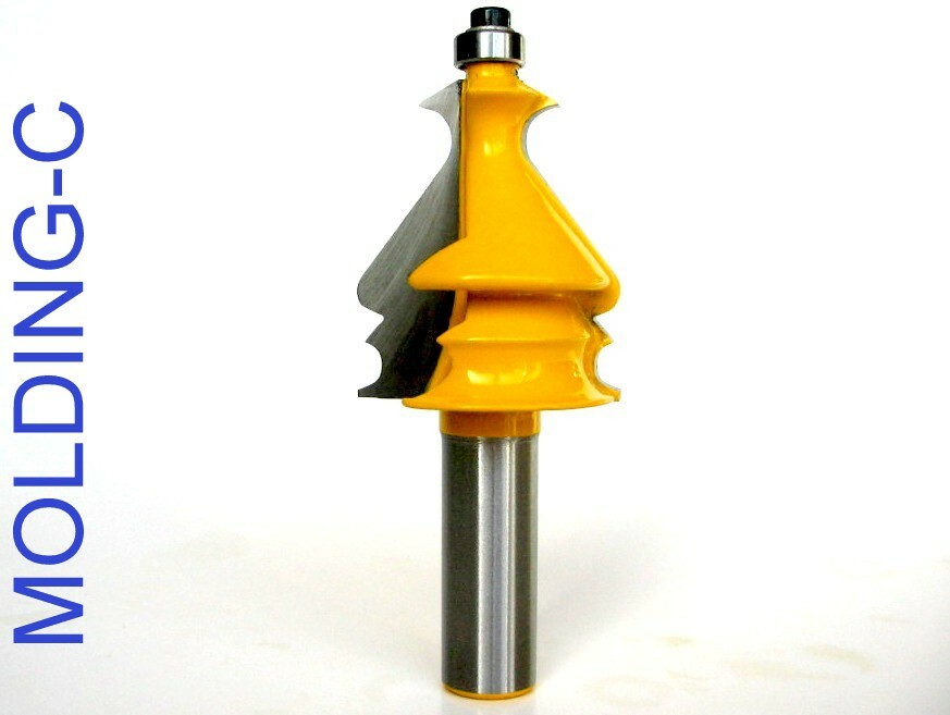 1 PC 1/2" SH Base Architectural Molding C Router Bit S | eBay