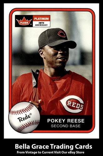 2001 Fleer Platinum Pokey Reese #18 Cincinnati Reds MLB Baseball | eBay