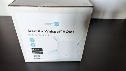 ScentAir Whisper HOME Diffuser WHITE SWD3000W + One Fragrance Cartridge ...