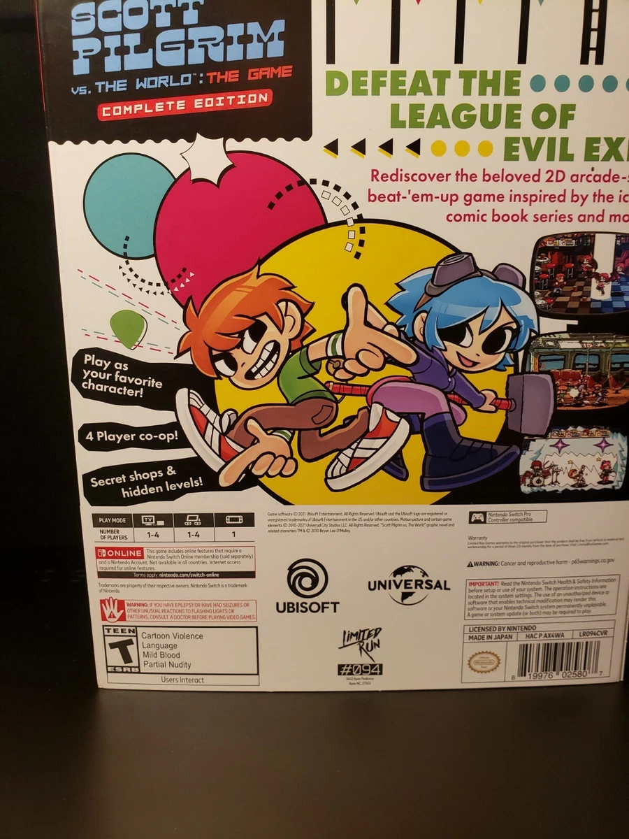 Scott Pilgrim Game Poster