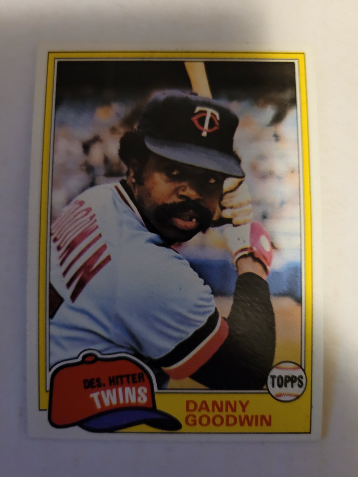 1981 TOPPS DANNY GOODWIN #527 EX/NM | eBay