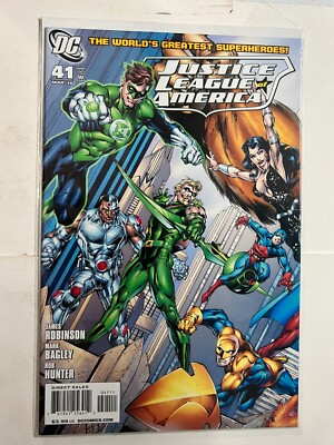 JUSTICE LEAGUE OF AMERICA The World's Greatest Superheroes #41 DC ...
