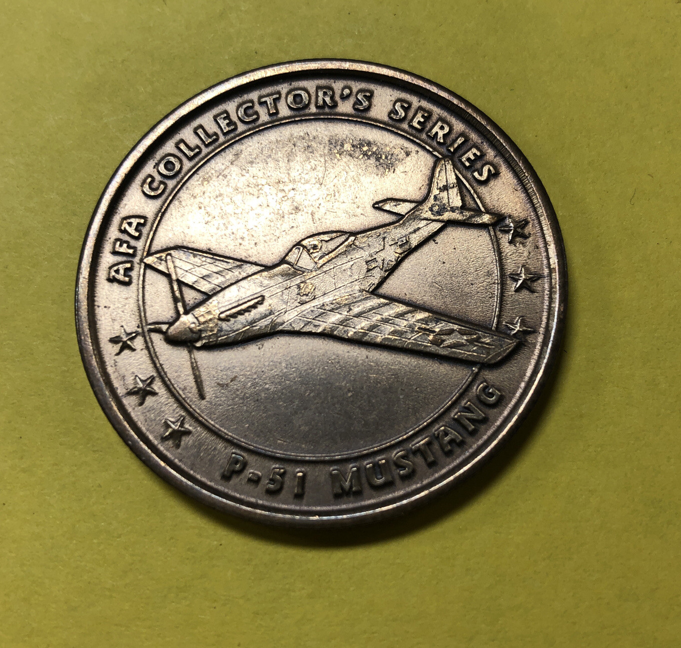 Challenge Coin USAF AFA Collector’s Series P-51 Mustang #488 | eBay