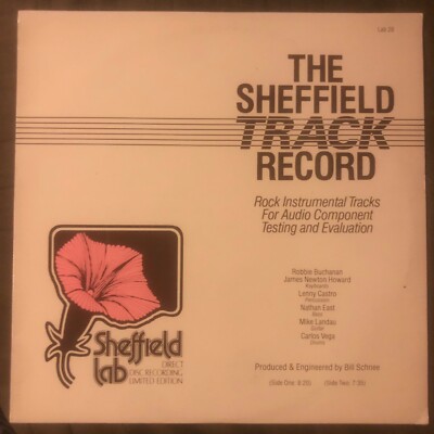 THE SHEFFIELD TRACK RECORD - 1982 TAS Audiophile “Test” Record LP ...