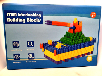 FUBAODA Kids 600Pcs Set Building Blocks Construction Toy - Learning ...