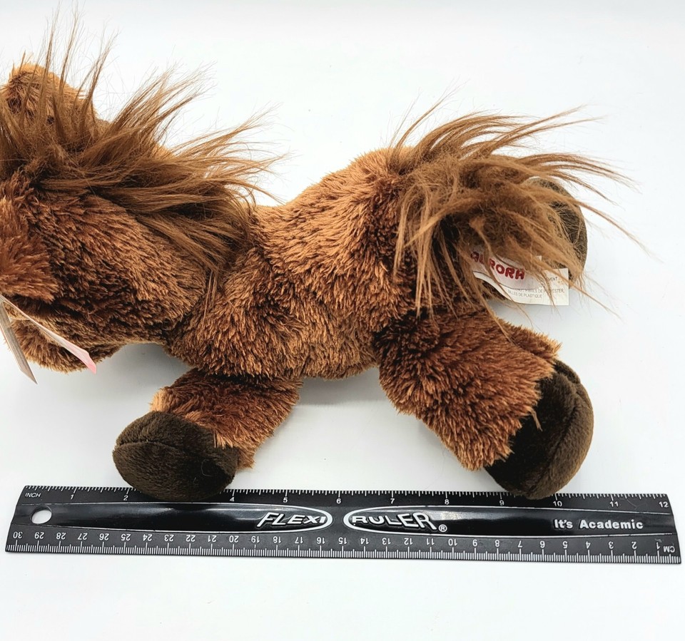 Aurora Dreamy Eyes Prancer Pony Plush Horse Stuffed Animal Toy ...