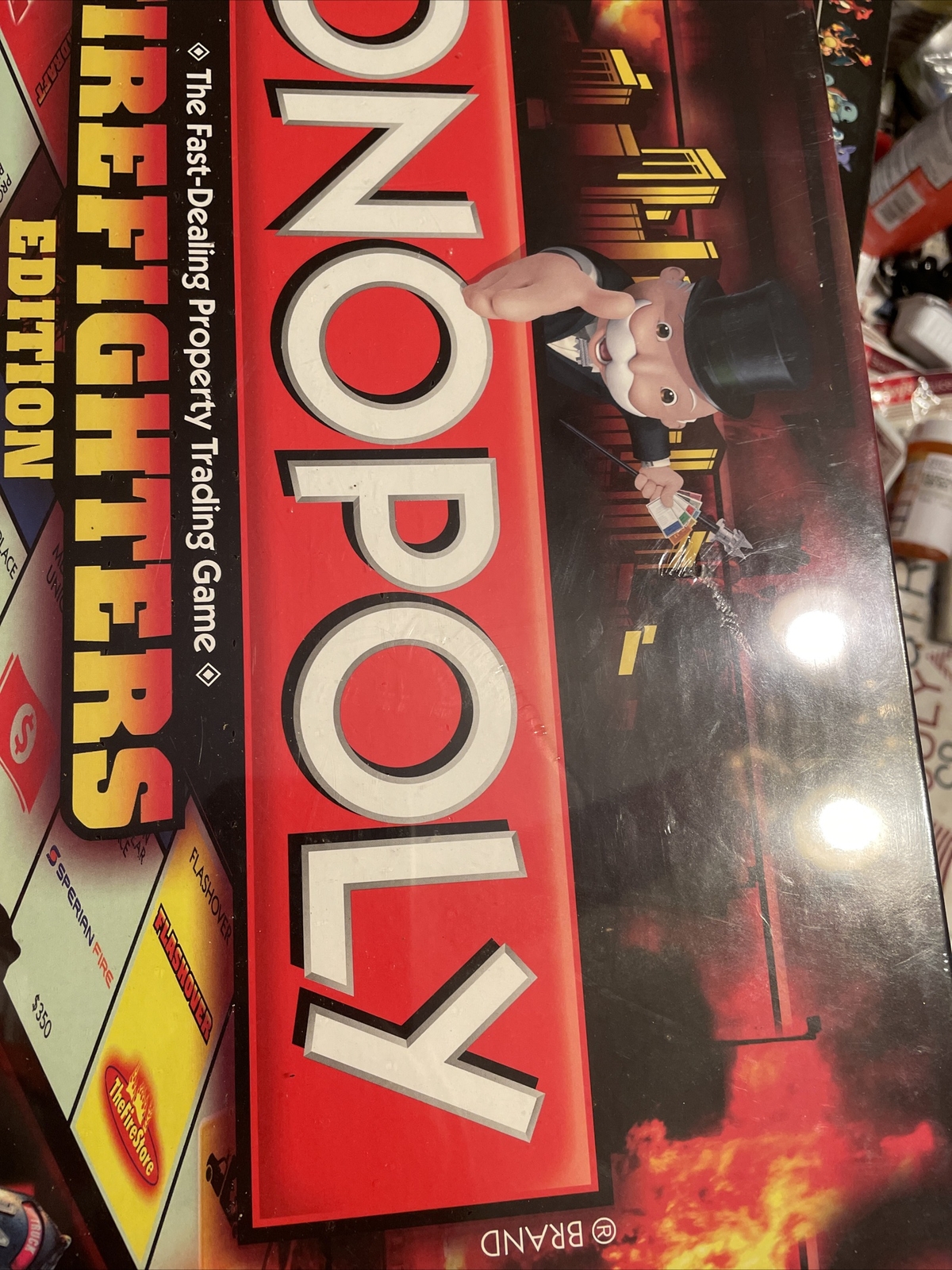 Monopoly Firefighters 1st Edition Board Game - 2009 Hasbro for sale ...