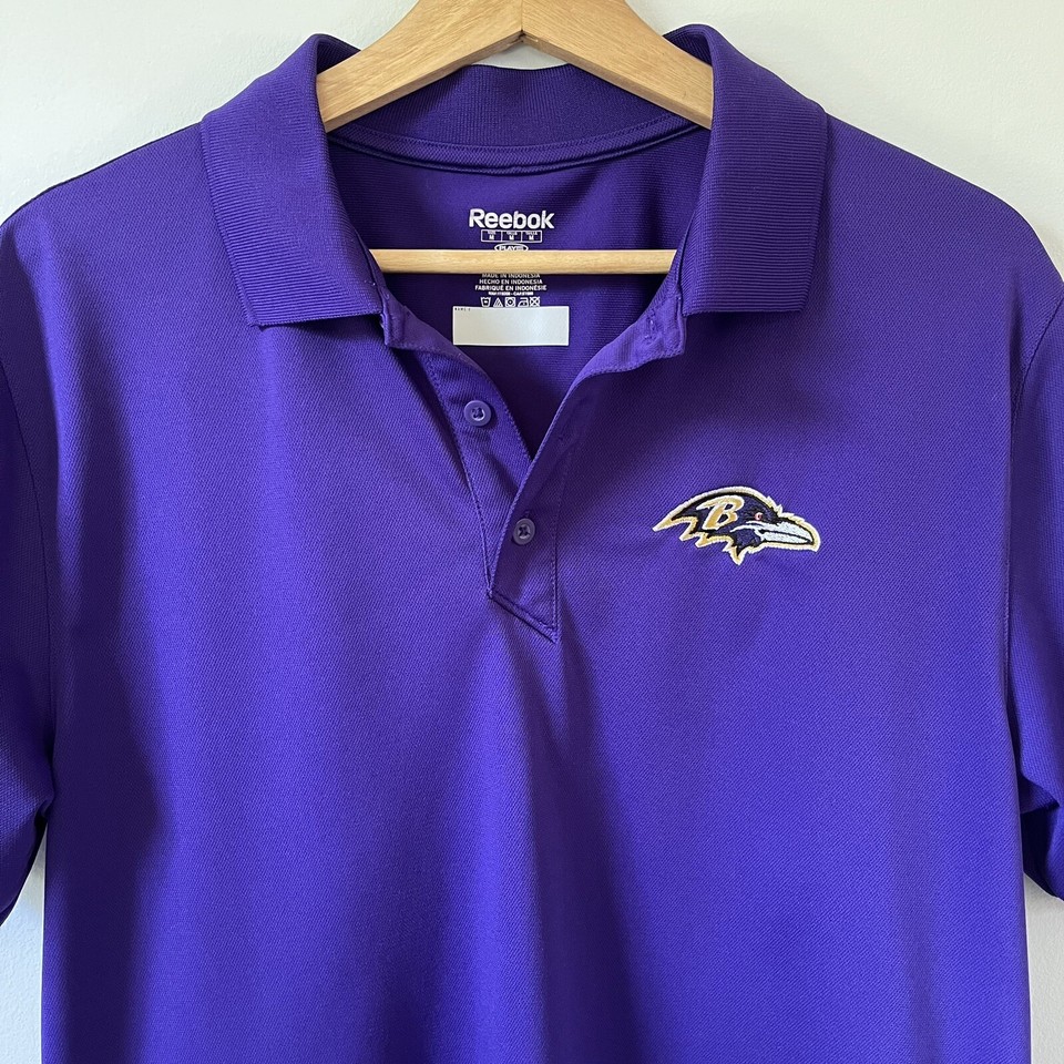 Baltimore RAVENS NFL Reebok Polo, Men’s Size M | eBay