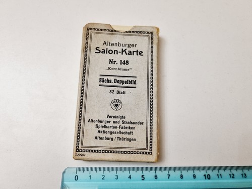 Cards For Game Salon Karte Altenburger Magiare 148 Ass Vintage Playing ...