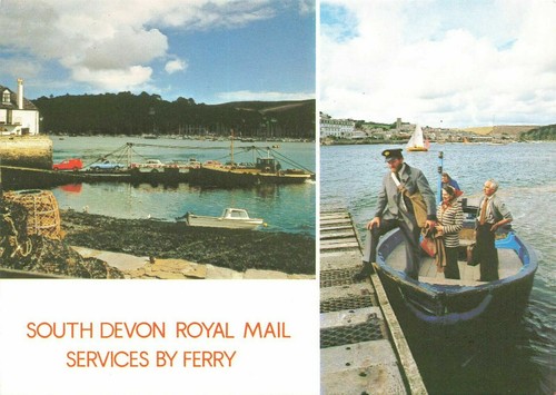 Carte Postale Sud Devon Royal Mail Services Par Bac Dartmouth East ...
