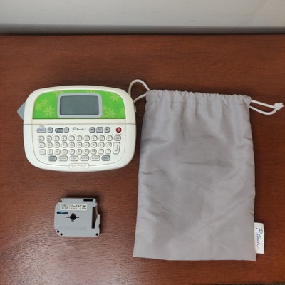 Brother P-Touch Label Maker Set Model PT-90 Bag Tape. 4F | eBay