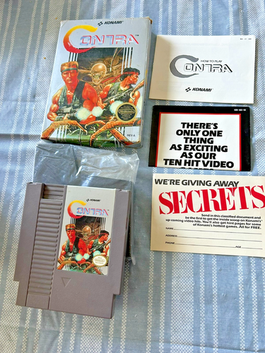 Contra - Nintendo (NES) CIB - Good Condition | eBay