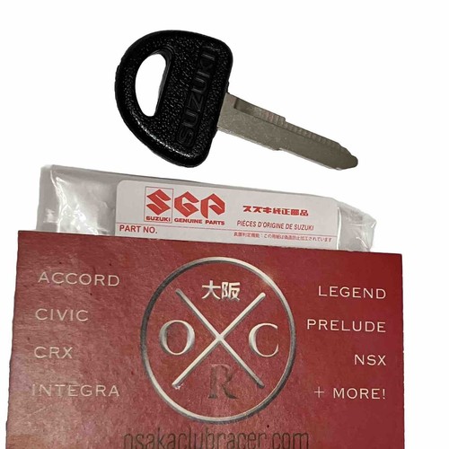 Genuine OEM SUZUKI Spare Key Blank Uncut Samurai Jimny Swift Carry ...