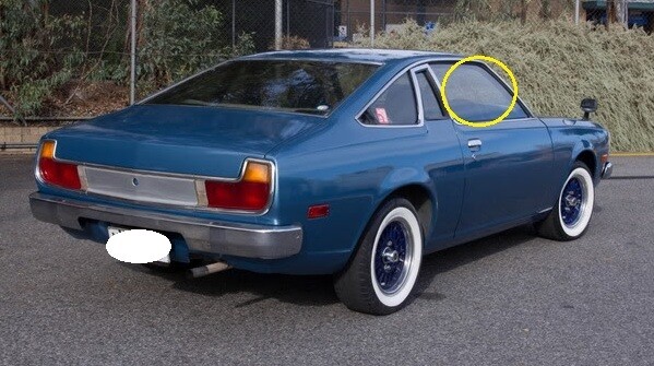 MAZDA 121 CD COSMO - 1976 to 1980 - 2DR COUPE - DRIVERS - RIGHT SIDE ...