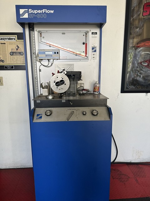 SuperFlow SF300 Air Flow Bench With Audie Technology Data Acquisition ...