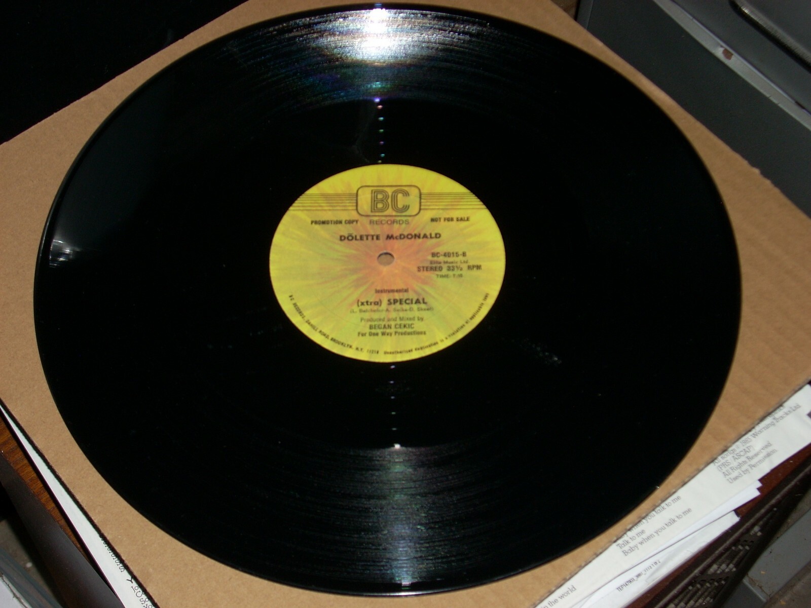 DOLETTE MCDONALD special ( r&b ) 12" PROMO - VERY RARE - | eBay