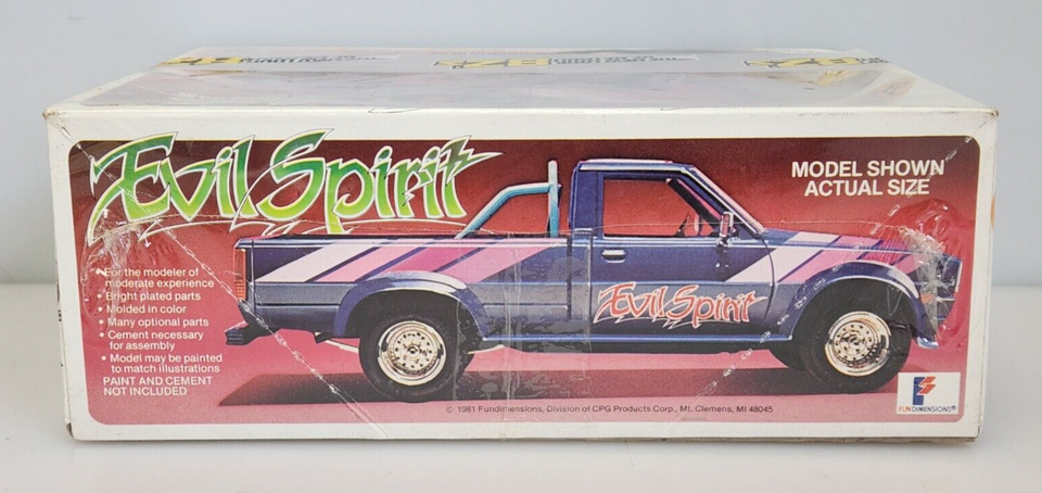 MPC Evil Spirit Dodge D-50 Ram Mini-Pickup Truck Model Kit 1-0858, New ...