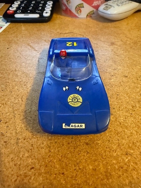 Eldon Slot Car BLUE Ford GT 1346-11 | eBay