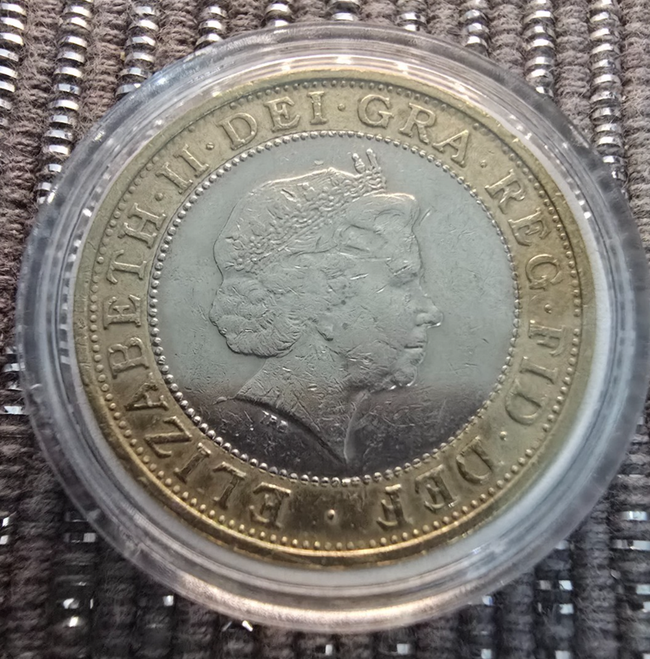 2002 £2 Two Pounds Coin Commonwealth Games Full set 4 Coins Low Mintage ...