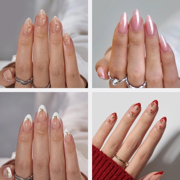 BTArtboxNails Press-On Square Nails Bundle (12 sets) – Soft Gel ...