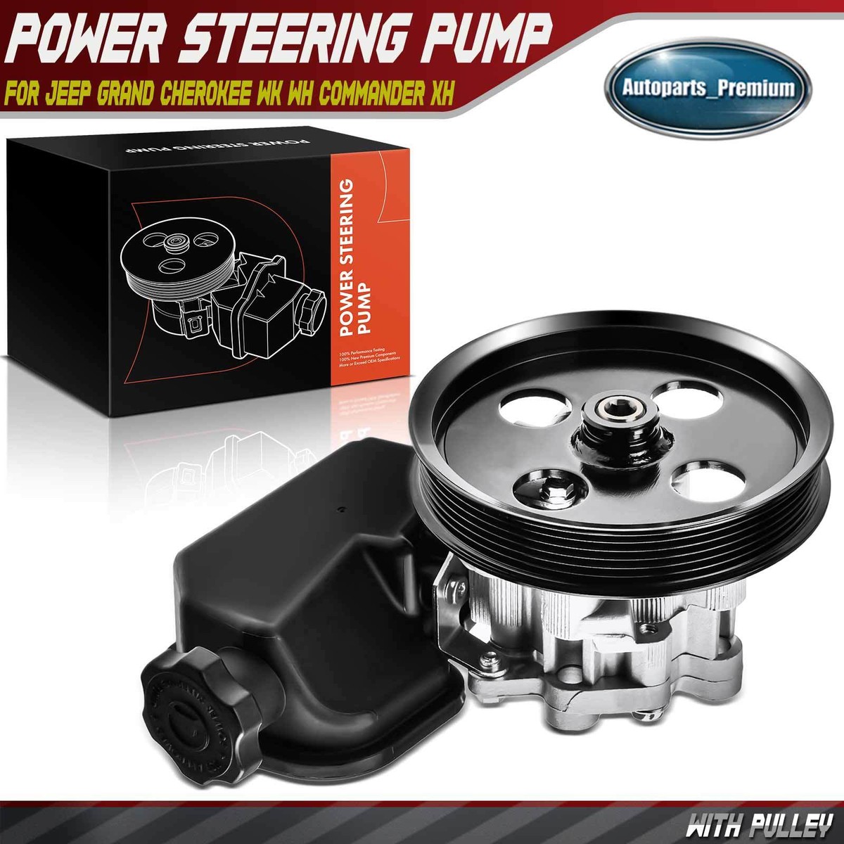 Jeep Cherokee Power Steering Pump Swap Power Steering Pump W/