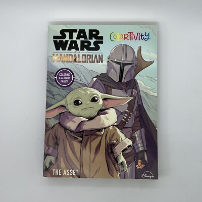 Lot of 5 Star Wars The Mandalorian Grogu Baby Yoda Coloring & Activity ...