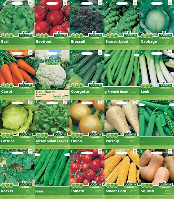 Mr Fothergill's Vegetable Seeds & Herbs Country Value Fresh Seed FREE ...