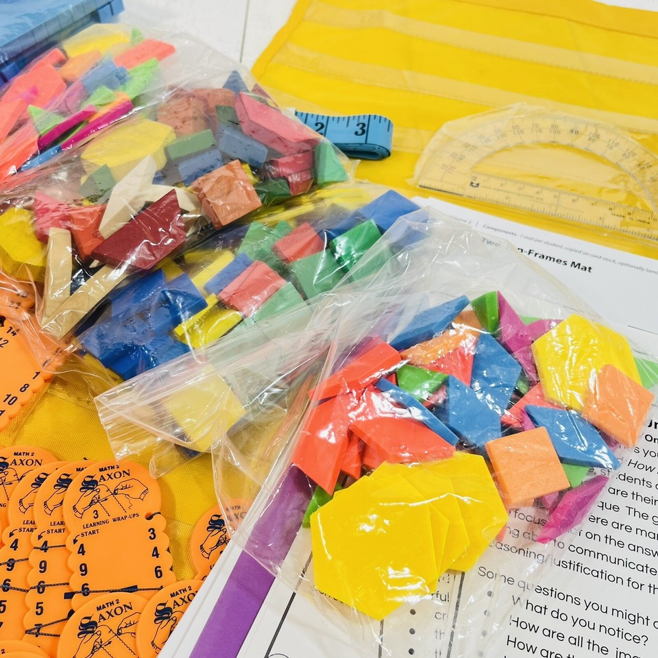 Bridges Math Learning System Manipulatives Homeschool Education Wood ...