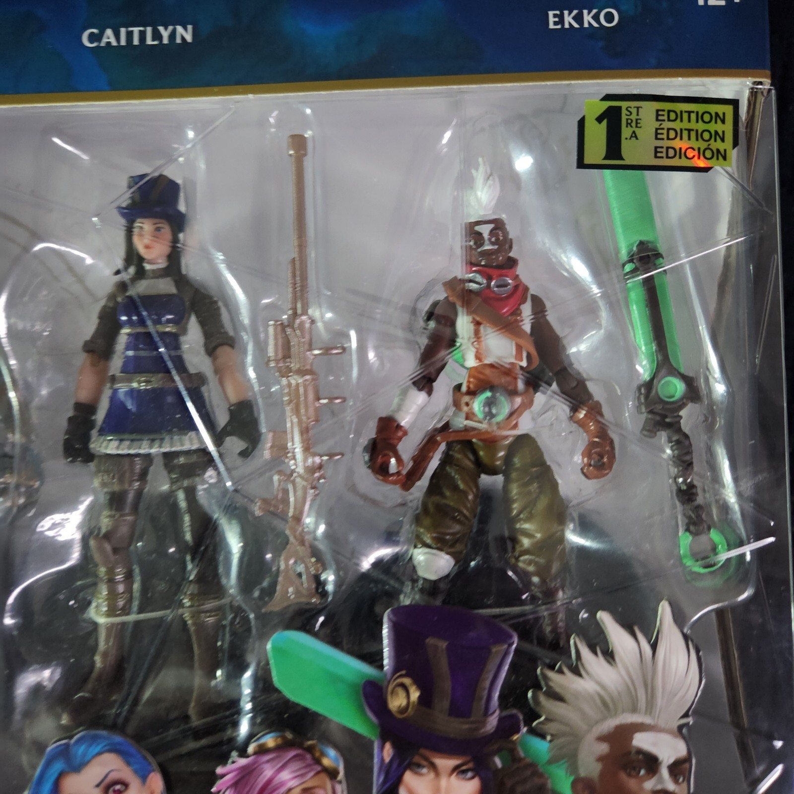 NEW - League of Legends Dual Cities Pack Jinx Vi Caitlyn Ekko 4" Action ...